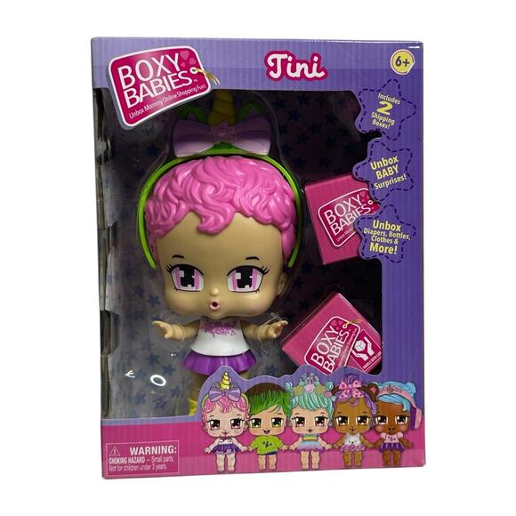 Jay@Play | Toys | Boxy Babies Tini Doll Includes 2 Surprise Shipping ...